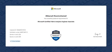 Microsoft Certified Fabric Analytics Engineer