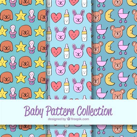 Premium Vector Candy Pattern Collection