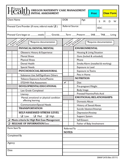 Form Dmap2470 Fill Out Sign Online And Download Fillable Pdf Oregon