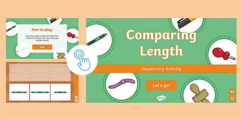 👉 Comparing Length Interactive Activity Twinkl Kindergarten Maths