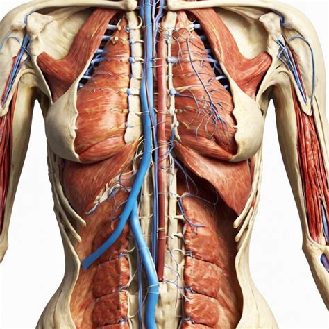 Human Anatomy Model Illustration Anatomy Visualization Premium Ai