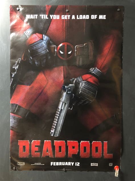 Deadpool Original Movie Poster Legacy Movie Posters