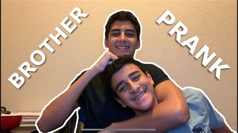 Pranking My Brother Youtube Pranking My Brother Youtube