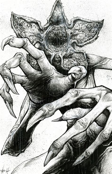 Pin By Jeanne Loves Horror💀🔪 On Stranger Things Horror Art Stranger Things Tattoo Stranger