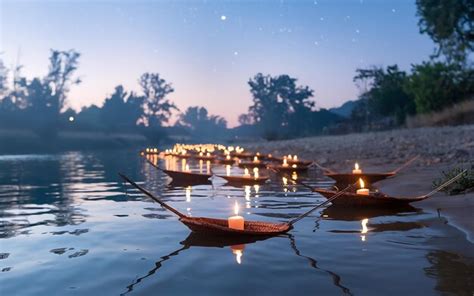River With Floating Candles Images Free Download On Freepik