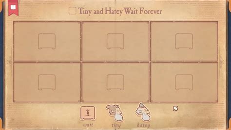 Storyteller Tiny And Hatey Wait Forever Square Eyes Gaming
