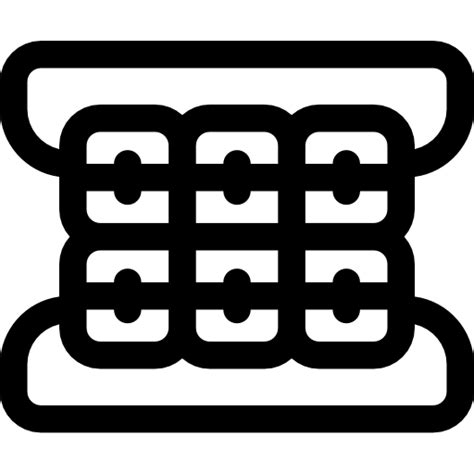 Braces Basic Rounded Lineal Icon Braces Basic Rounded Lineal Icon