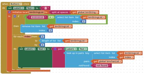 How Do You Convert Binary To Text In Mit App Inventor Mit App Inventor Help Mit App