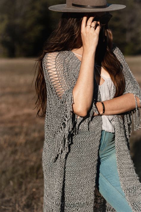 Falling Waters Duster Free Knitting Pattern — Two Of Wands