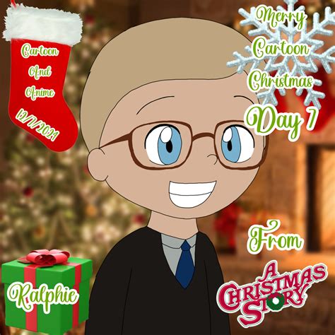 Merry Cartoon Christmas Day 7 Ralphie By Cartoonandanime3 On Deviantart