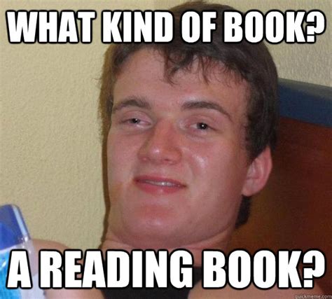 Guy Reading Book Meme
