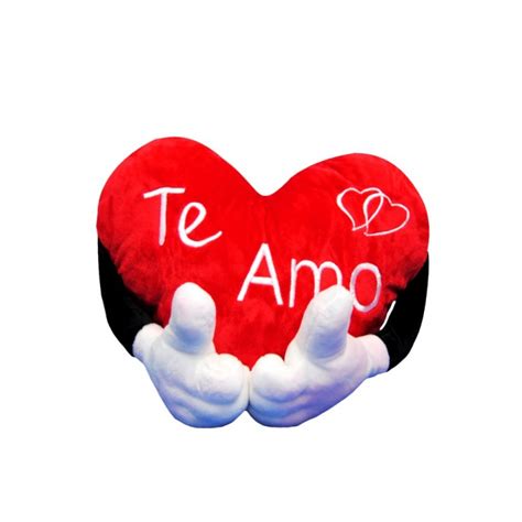 Peluche Corazón Con Brazos Te Amo