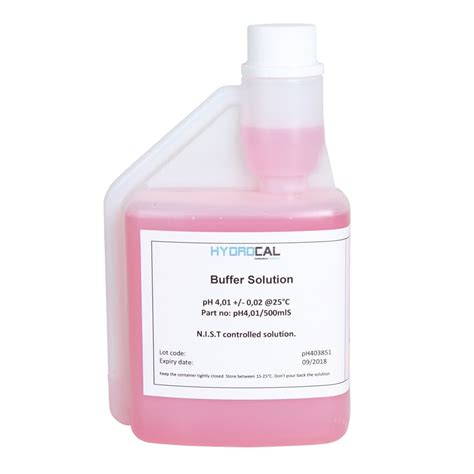 Buffer Solution Ph 4 500 Ml Quality Test Of Drinking Water