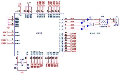 Interface Leds With Lpc2148 Arm7 Pantechai