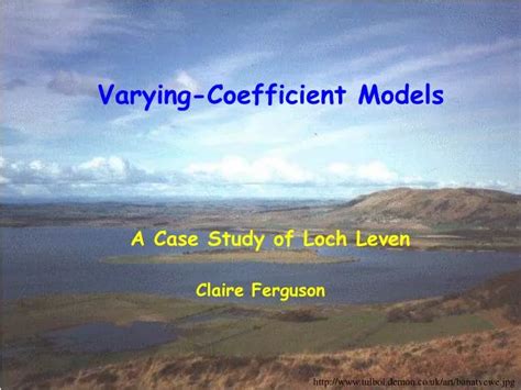 Ppt Varying Coefficient Models Powerpoint Presentation Free Download