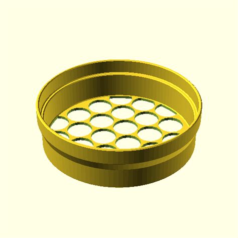 Customizable Coin Sorter Sorting Siv For Round Things By Yann Büchau