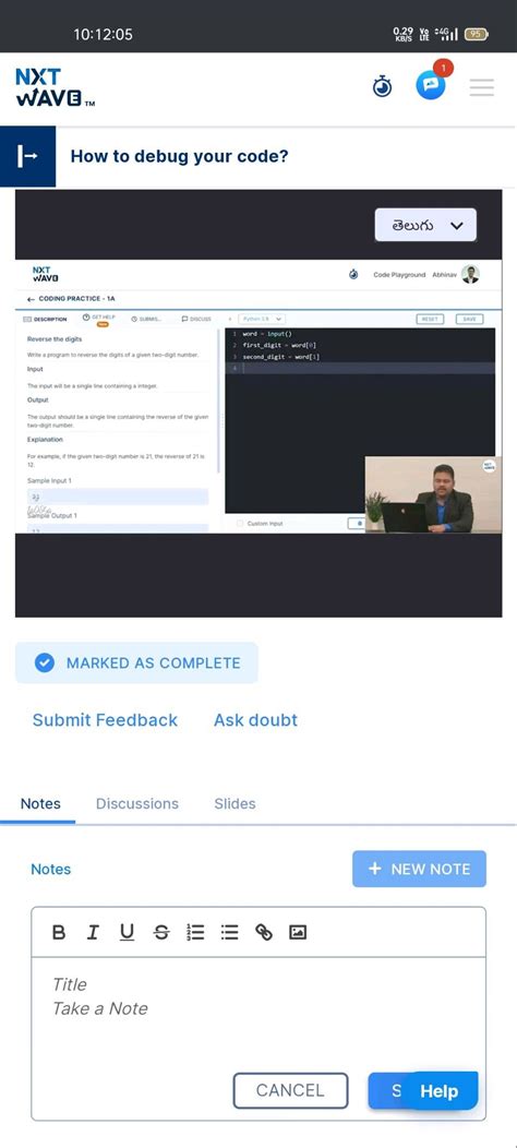 Yerriswamy Boya On Linkedin Day12 Nxtwave 30daysofcodechallenge Ccbpian