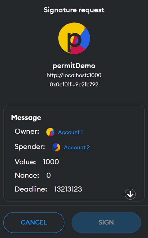 Github Peakycryptoseip 2612 Permit Extension Demo Eip 20 Approvals