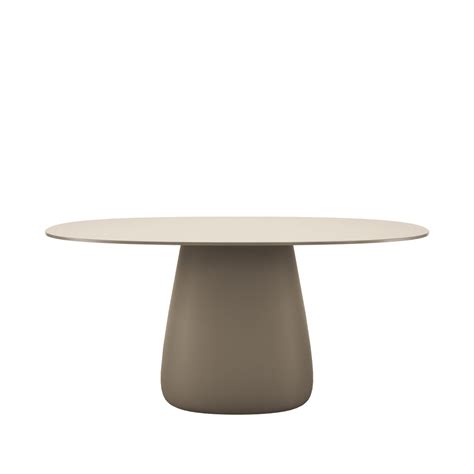 Cobble Table 160 Cm Stoneware Ivory By Qeeboo Trdst