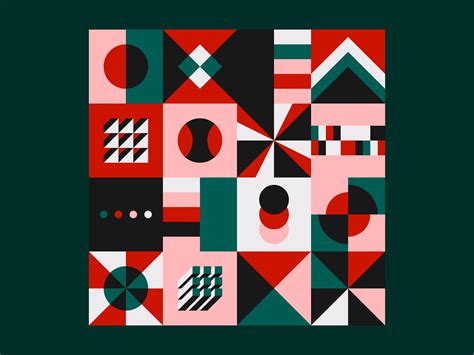 Abstract Shapes Geometric Pattern By Neo Geometric 👁️ On Dribbble