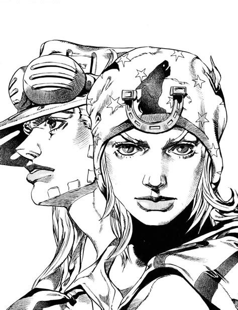 Jojo Bizzare Adventure Manga Panel