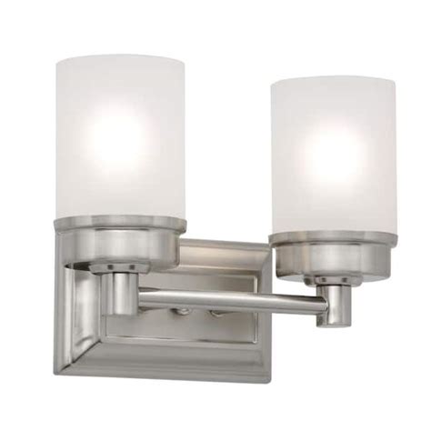 2 Vanity Lighting The Home Depot