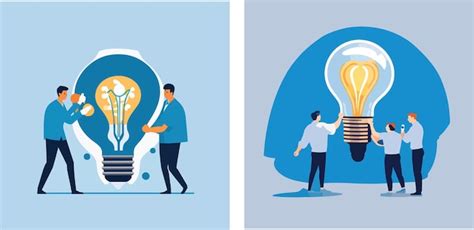 Premium Vector Man Got Idea Vector