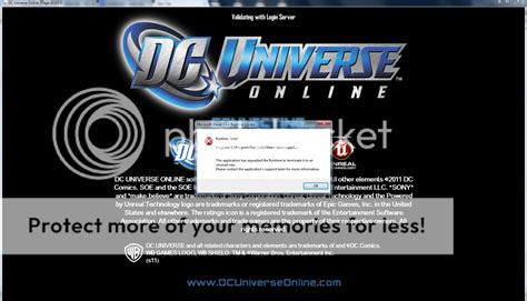 Visual C Error Starting Game Dc Universe Online Forums