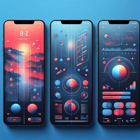 Create A Futuristic Mobile App Interface Design With Sleek Minimalistic Elements And Premium