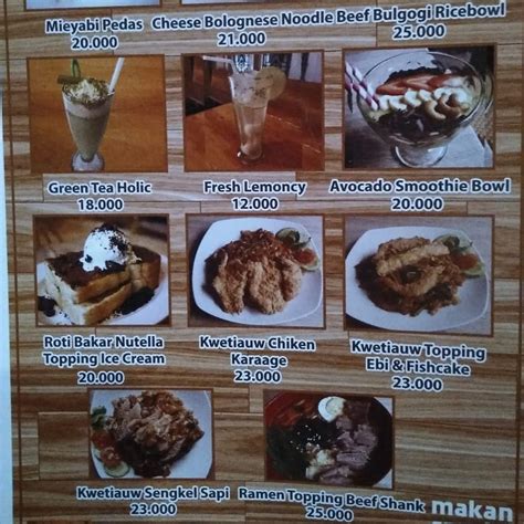 Daftar Menu 2 Cipanas Market