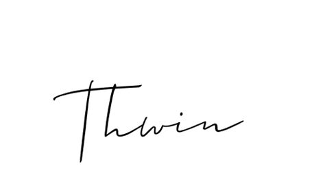 94 Thwin Name Signature Style Ideas New Esignature