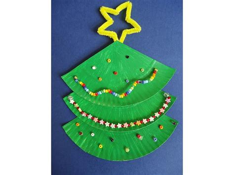 6 Adornos Para Navidad Con Platos Desechables