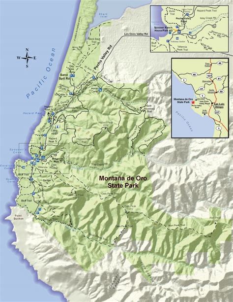 California State Park Maps Dwhike