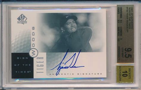 Tiger Woods Golf Memorabilia And Signed Golf Collectibles