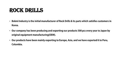 Rock Drills Pdf