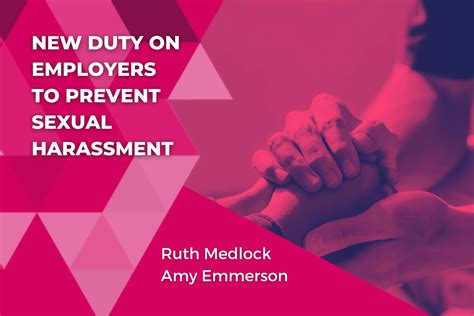 New Duty On Employers To Prevent Sexual Harassment Mshb