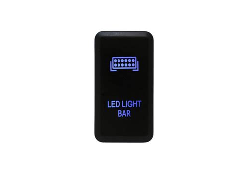 Cali Raised Tall Style Toyota Oem Style Led Light Bar Switch Blue