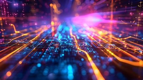 Advanced Tech Framework Using Binary Algorithms For Data Analytics In Digital Networks Concept