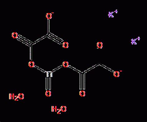 Potassium Titanium Oxalate Dihydrate 100 Grams Scientific