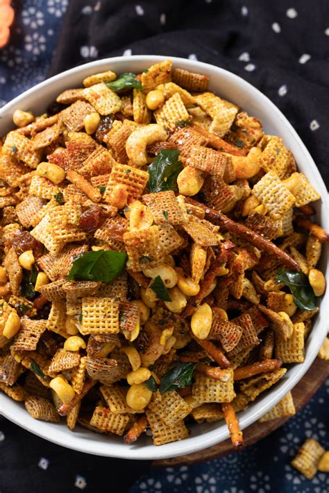 Chex Chevdo Indian Spiced Chex Mix Indiaphile