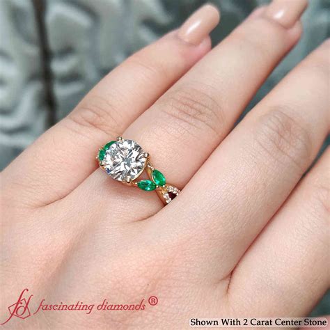 Shop Twisted Split Vine Engagement Ring Online