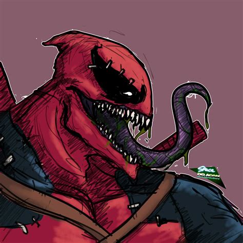 Venompool Sketch By Spacedragon14 On Deviantart