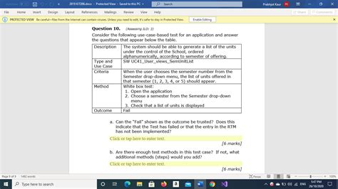 Solved Autosave H 2019 Kit206docx Protected View Saved