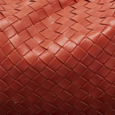 Bottega Veneta Orange Intrecciato Leather Belly Veneta Hobo At 1stdibs