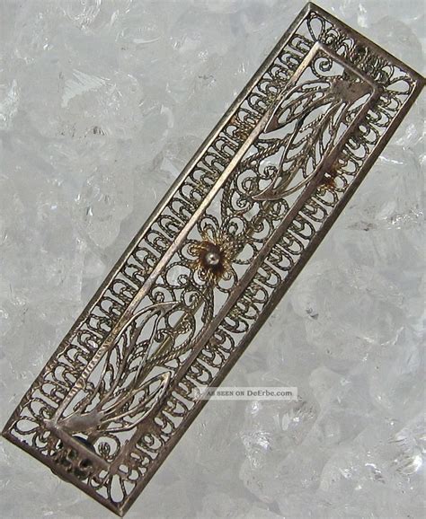 Jugendstil Brosche Tracht Brosche Silber Brosche Jugendstil Schmuck