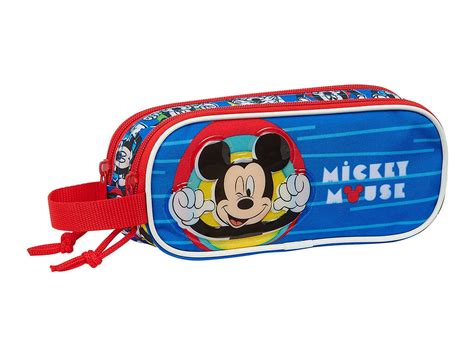 Acheter Trousse Double Mickey Mouse Me Time Safta 812114513 Juguetilandia