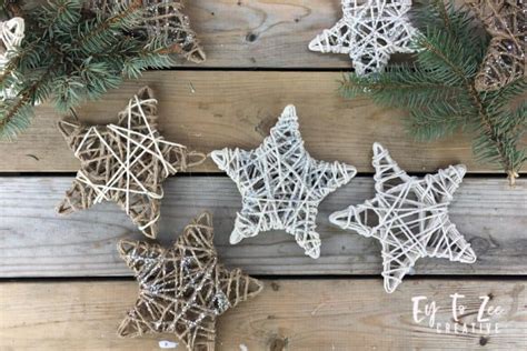 Diy String Star Ornaments