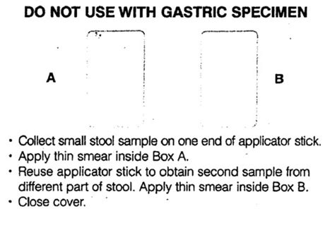 Procedure Hemoccult Fecal Occult Blood Test 3292017 Flashcards Quizlet