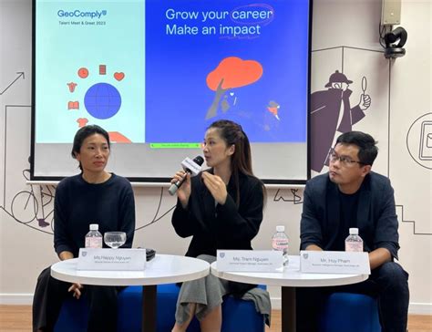 I Am Deeply Honored To Have Been Invited To Speak At Geocomplys Talent Meet And Greet Tram Nguyen