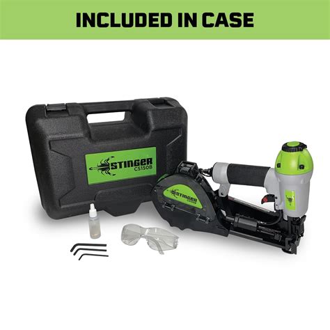 Stinger Cs150b Cap Stapler 18 Gauge 14 In Medium Crown Cap Pneumatic